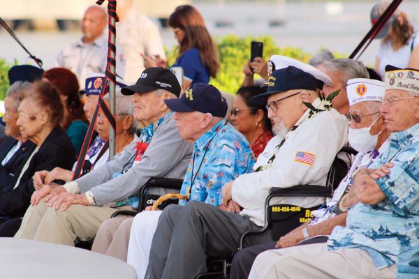 Hawaii remembrance draws handful of Pearl Harbor survivors | News, Sports, Jobs - Maui News